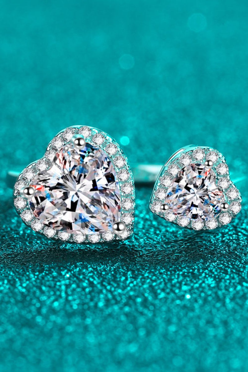 IREP Yara Moissanite Open Heart Ring - IREP Brand